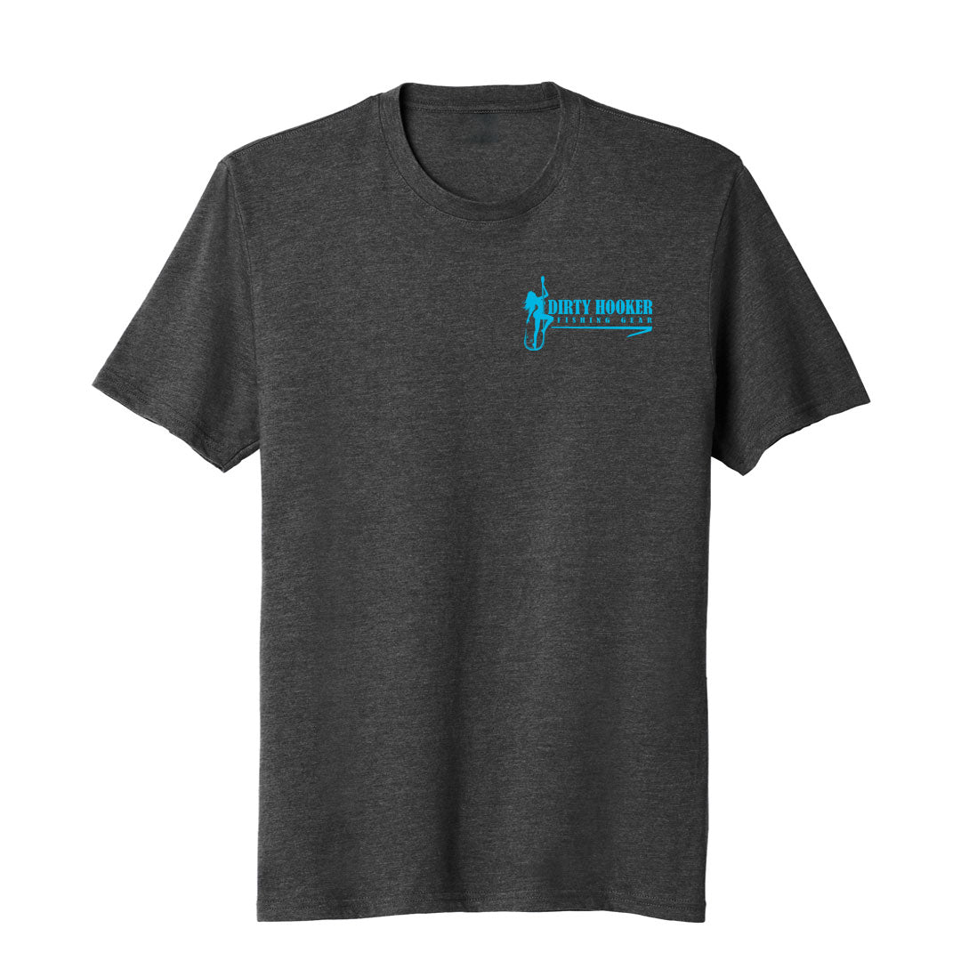 Dirty Hooker Florida Shine Light Blue - Lightweight T-Shirt – Dirty Hooker Fishing Gear