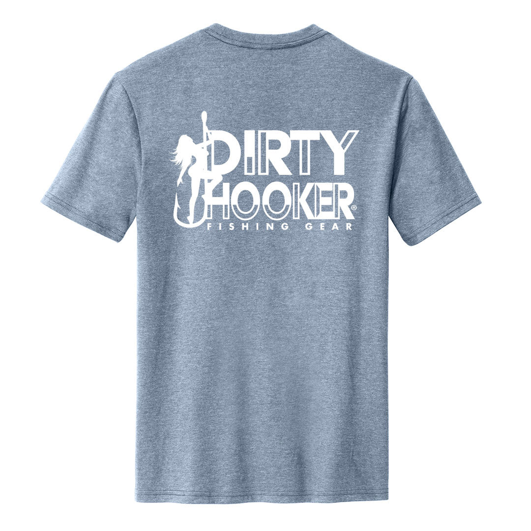 Dirty Hooker Cool White Lightweight T-shirts – Dirty Hooker Fishing Gear