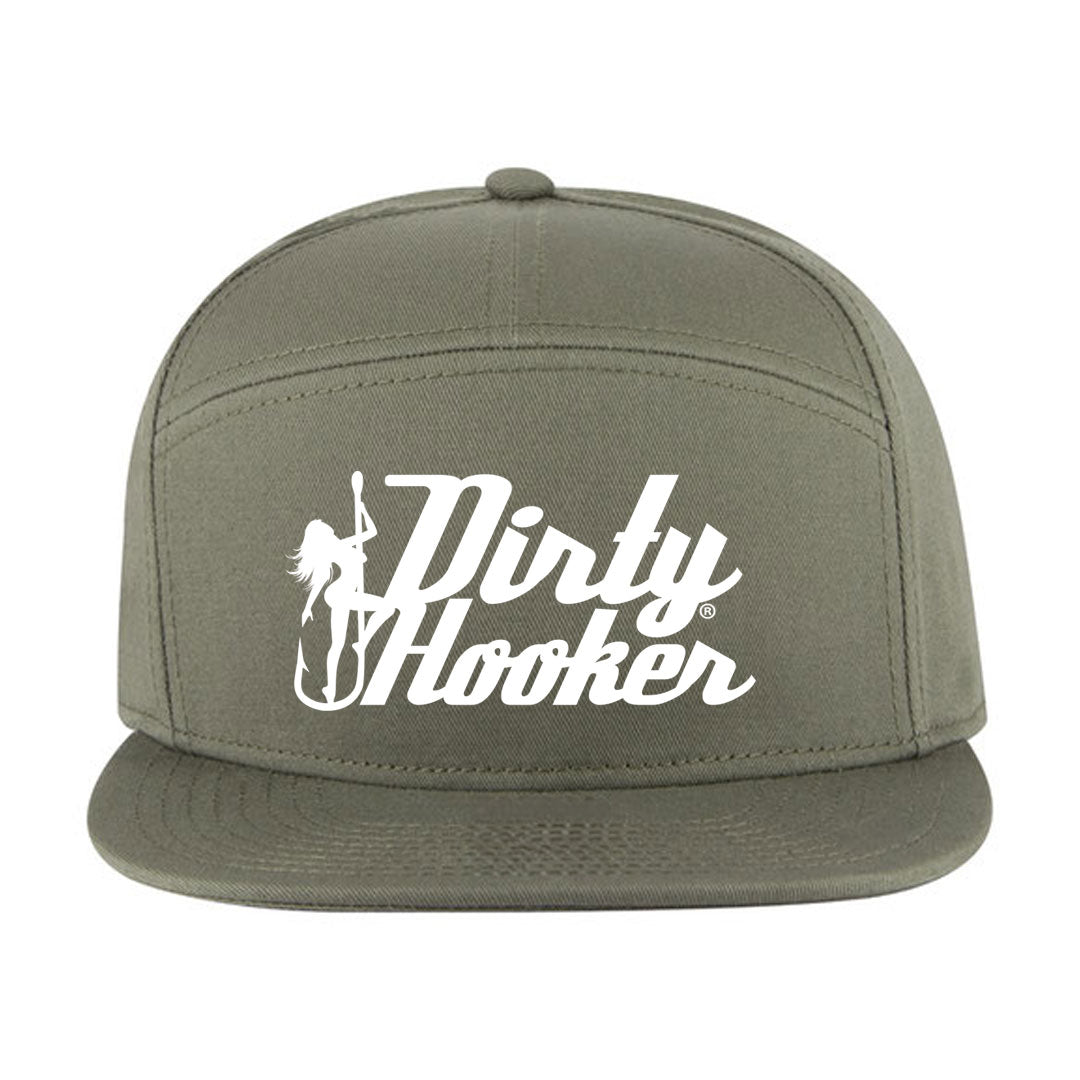 Dirty Hooker White Chrome Hat – Dirty Hooker Fishing Gear