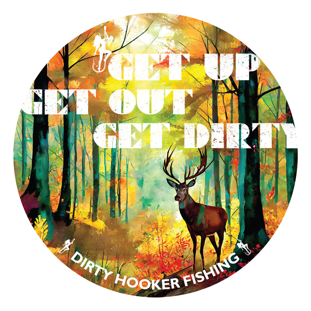 Dirty Hooker Get Dirty Sticker Combo – Dirty Hooker Fishing Gear