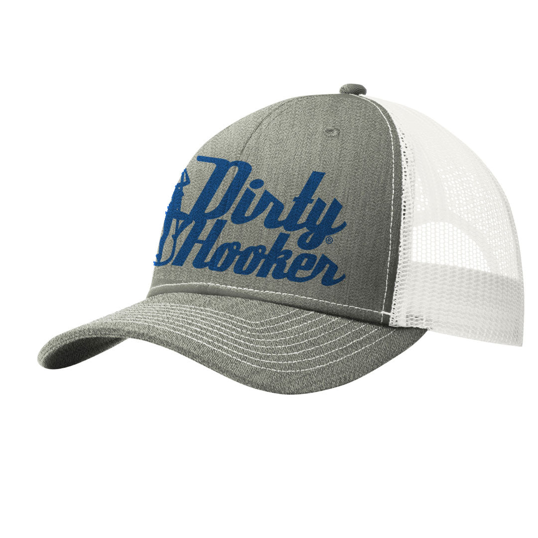 Dirty Hooker Navy Chrome Hat – Dirty Hooker Fishing Gear