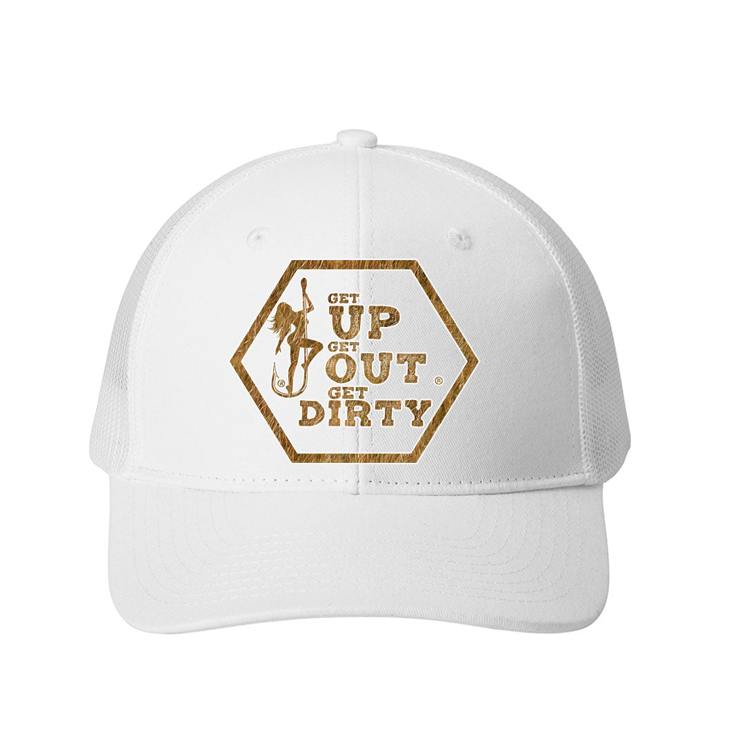 GET UP GET OUT GET DIRTY® hat – Dirty Hooker Fishing Gear