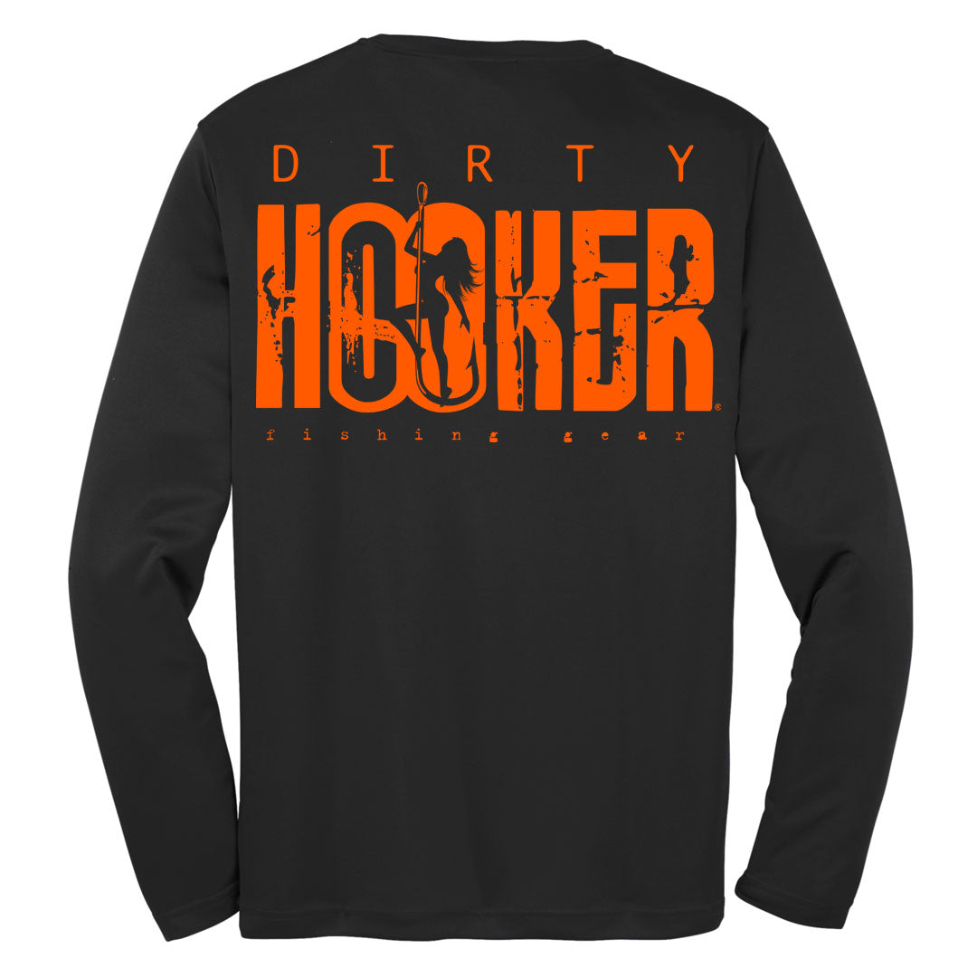 Dirty Hooker Classic Orange Dry Fit – Dirty Hooker Fishing Gear