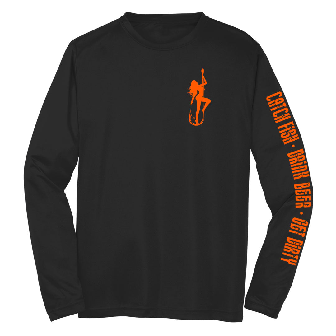 Dirty Hooker Classic Orange Dry Fit – Dirty Hooker Fishing Gear