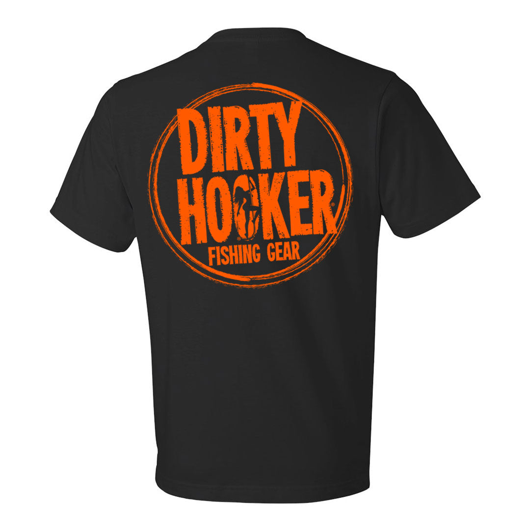 Dirty Hooker Orange Stamp Premium T-Shirt – Dirty Hooker Fishing Gear