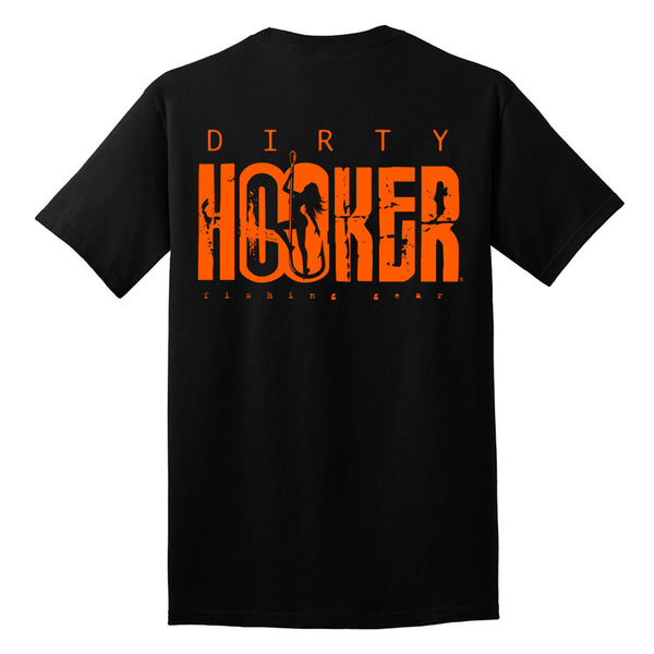 Dirty Hooker Classic Orange T-Shirt – Dirty Hooker Fishing Gear